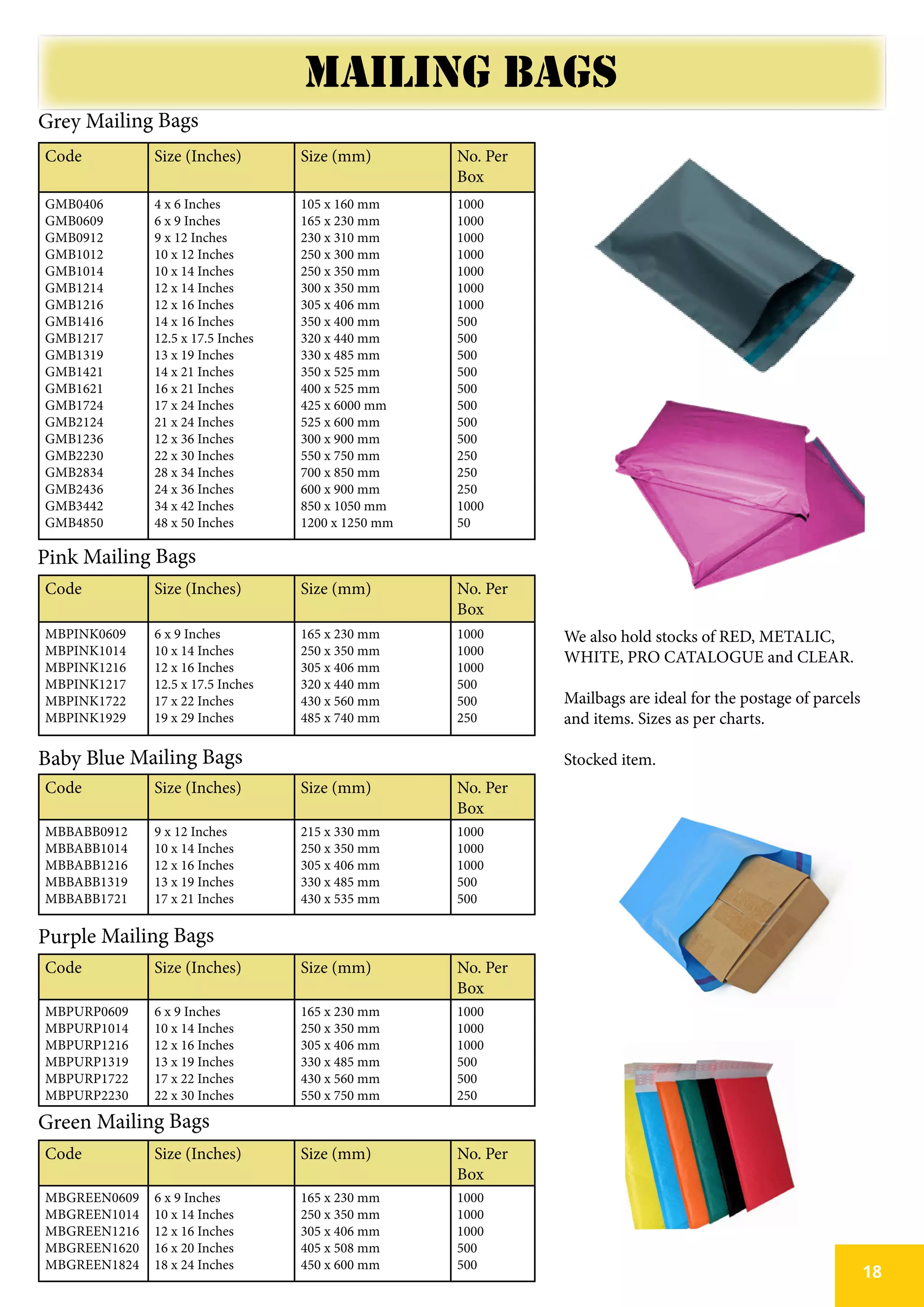 Our NEW Packaging Supplies Brochure | PDF