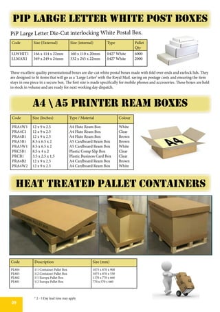 Our NEW Packaging Supplies Brochure | PDF