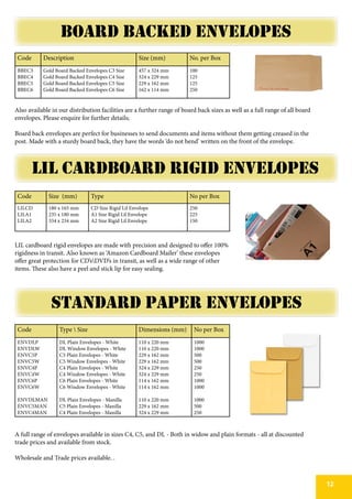 Our NEW Packaging Supplies Brochure | PDF