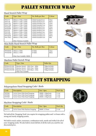 Our NEW Packaging Supplies Brochure | PDF