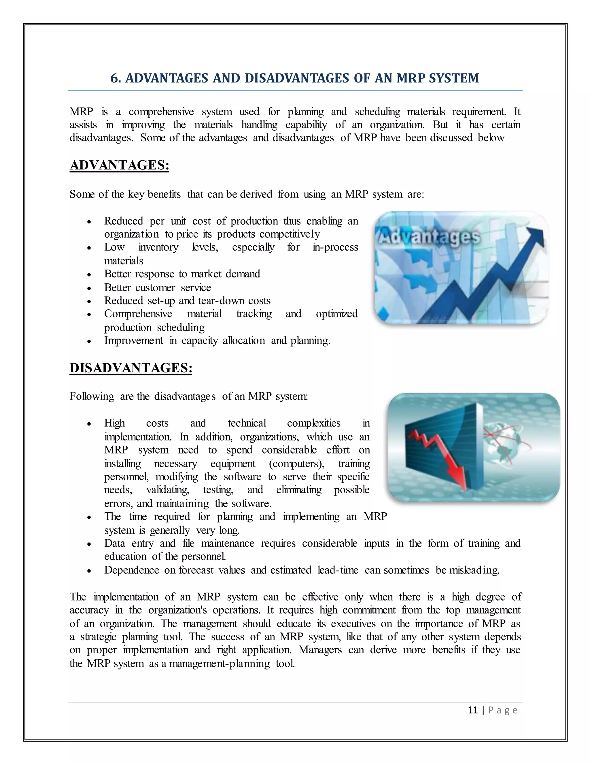 material requirement planning | DOCX