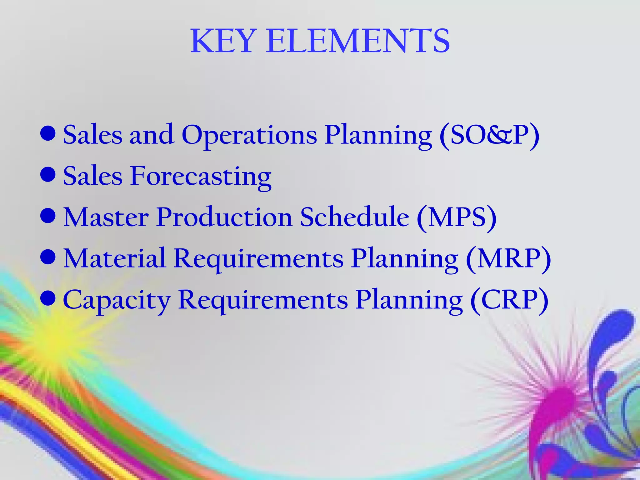 Mrp ii | PPT