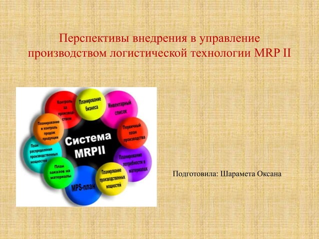 MRP II | PPTX