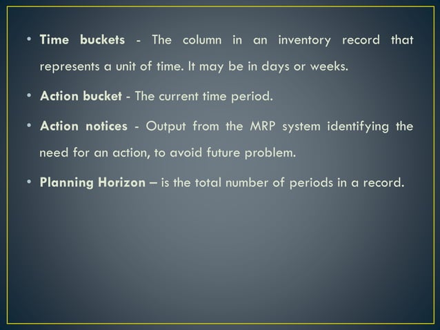 MRP I and MRP II | PPTX