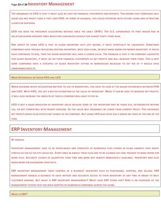 Mrp inventory management | PDF