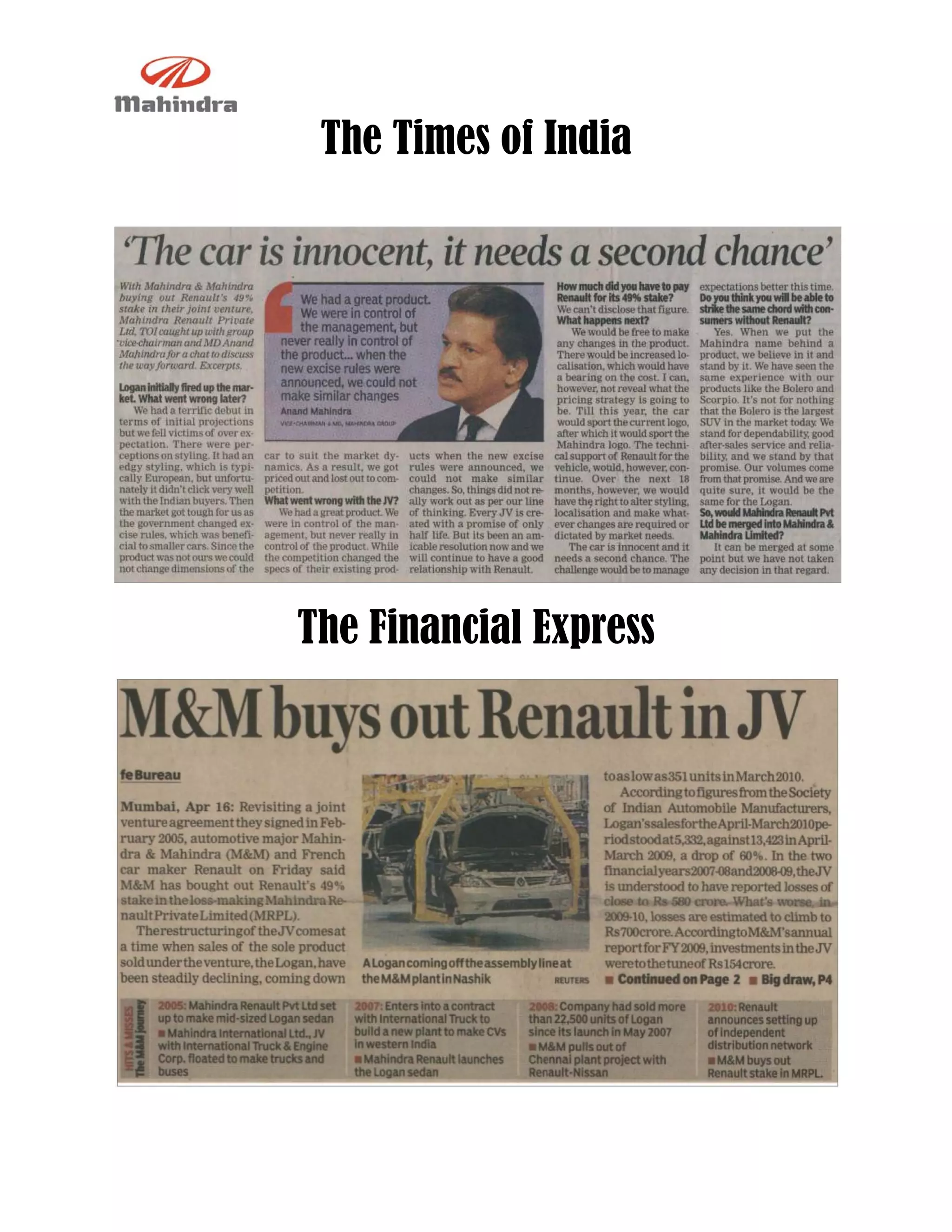 Mrpl restructuring | PDF