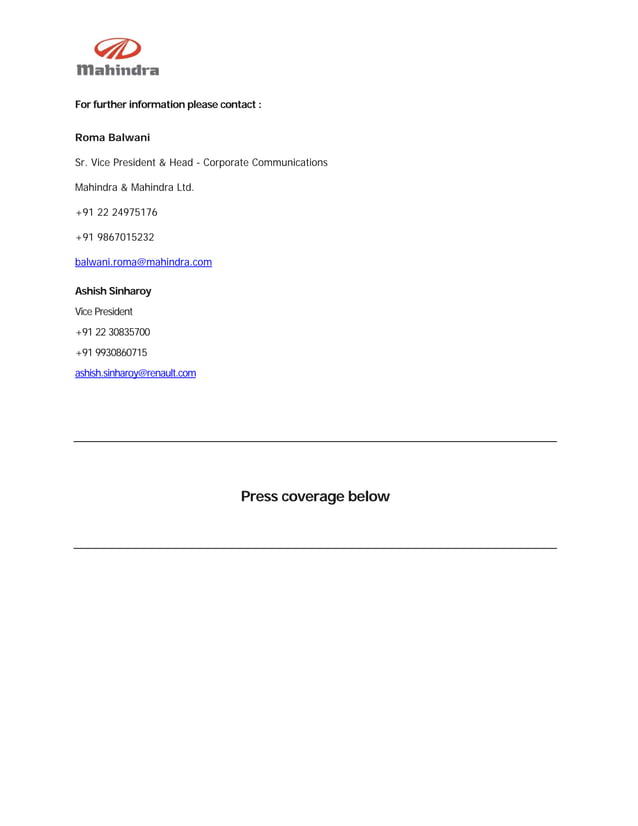 Mrpl restructuring | PDF