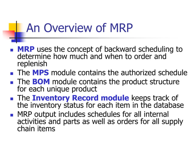 MRP MPS.ppt