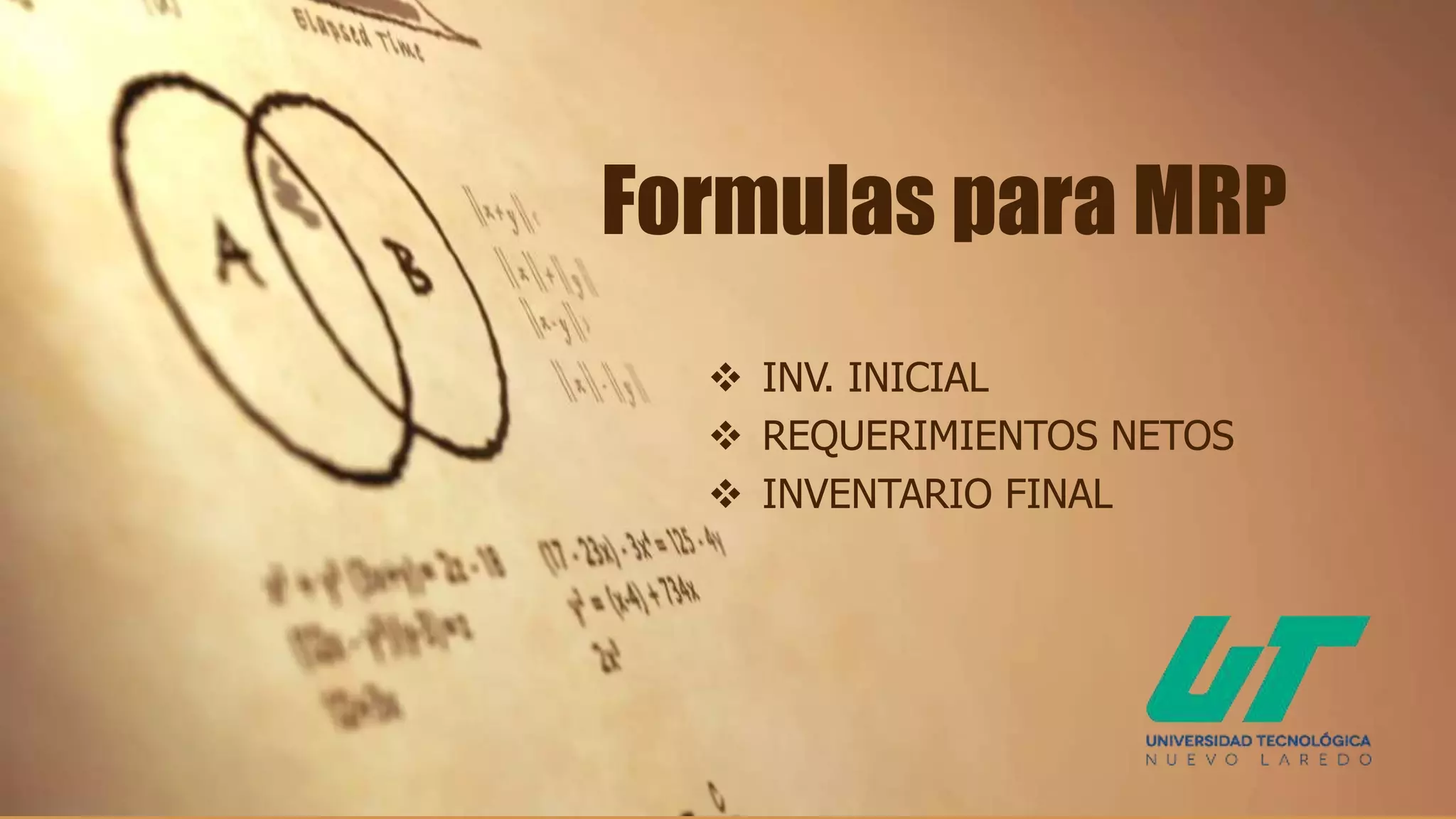 Mrp planeacion de requerimientos de materiales | PPTX | Business ...
