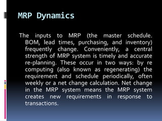 Mrp ppt. | PPTX