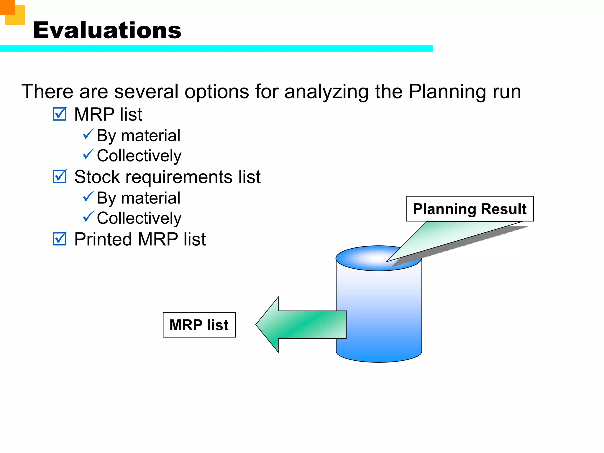 MRP&Production Planning Presentation.ppt | Logistics | Business