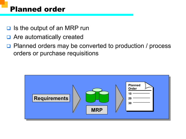 MRP&Production Planning Presentation.ppt | Logistics | Business