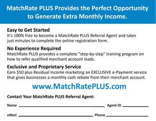 MRP Referral Agent Opportunity Postcard | PDF
