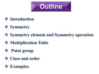 Group theory - Part -1 | PPTX