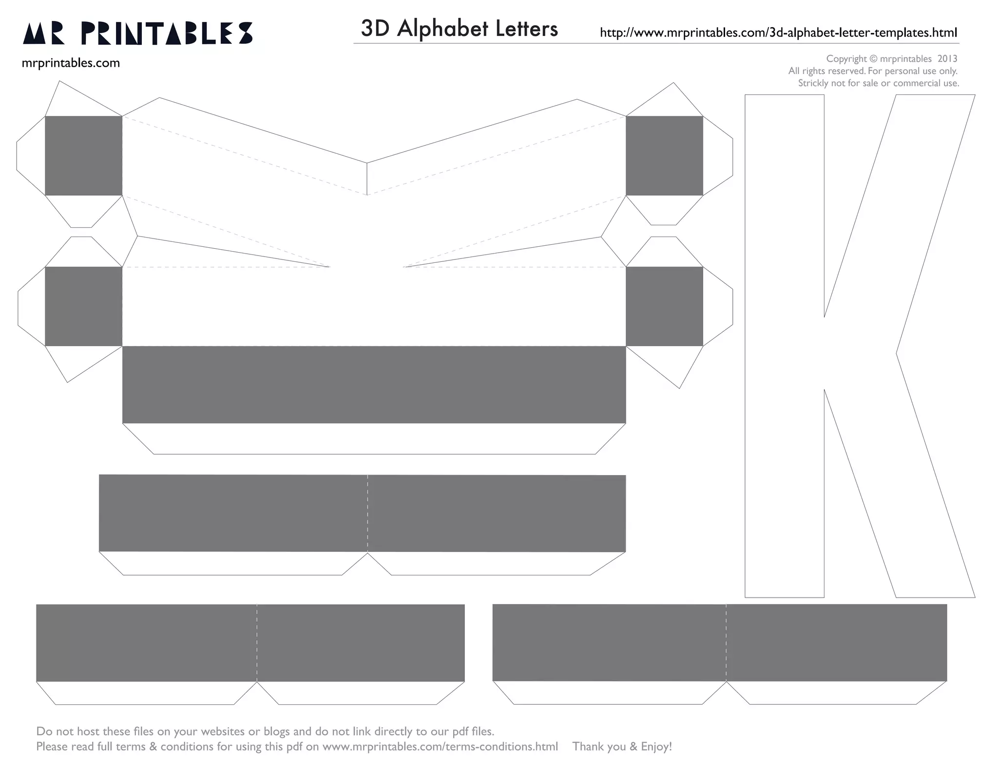 Mrprintables 3d-alphabet-templates-a-to-m | PDF