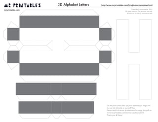 Mrprintables 3d-alphabet-templates-a-to-m | PDF