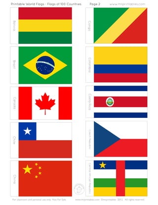 Mrprintables world-flags-bunting | PDF