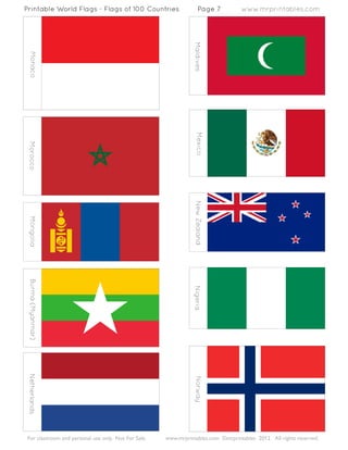 Mrprintables world-flags-bunting | PDF