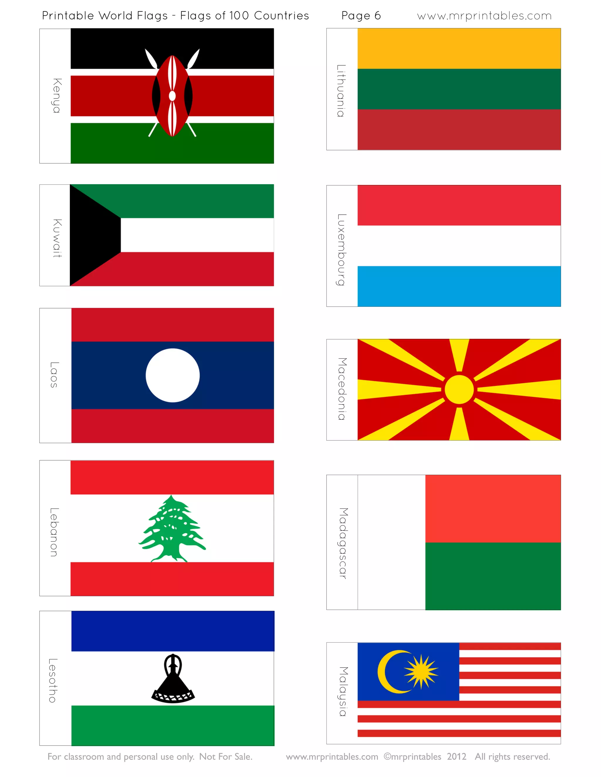 Mrprintables world-flags-bunting | PDF