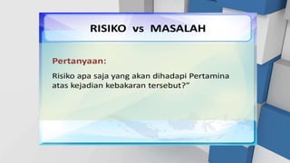 pendampingan penyusunan manajemen risiko | PPTX