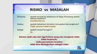 pendampingan penyusunan manajemen risiko | PPTX