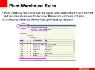 MRP_Setup_Planning for oracle e business suite | PPT