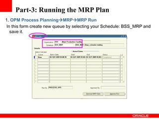 MRP_Setup_Planning for oracle e business suite | PPT