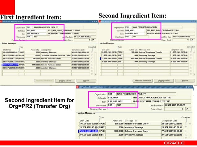 MRP_Setup_Planning for oracle e business suite | PPT
