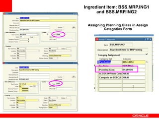 MRP_Setup_Planning for oracle e business suite | PPT