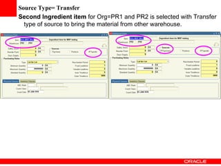 MRP_Setup_Planning Oracle ebs manufacturing | PPT | Logistics | Business