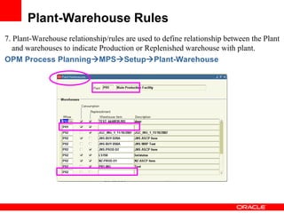 MRP_Setup_Planning Oracle ebs manufacturing | PPT