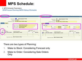 MRP_Setup_Planning Oracle ebs manufacturing | PPT