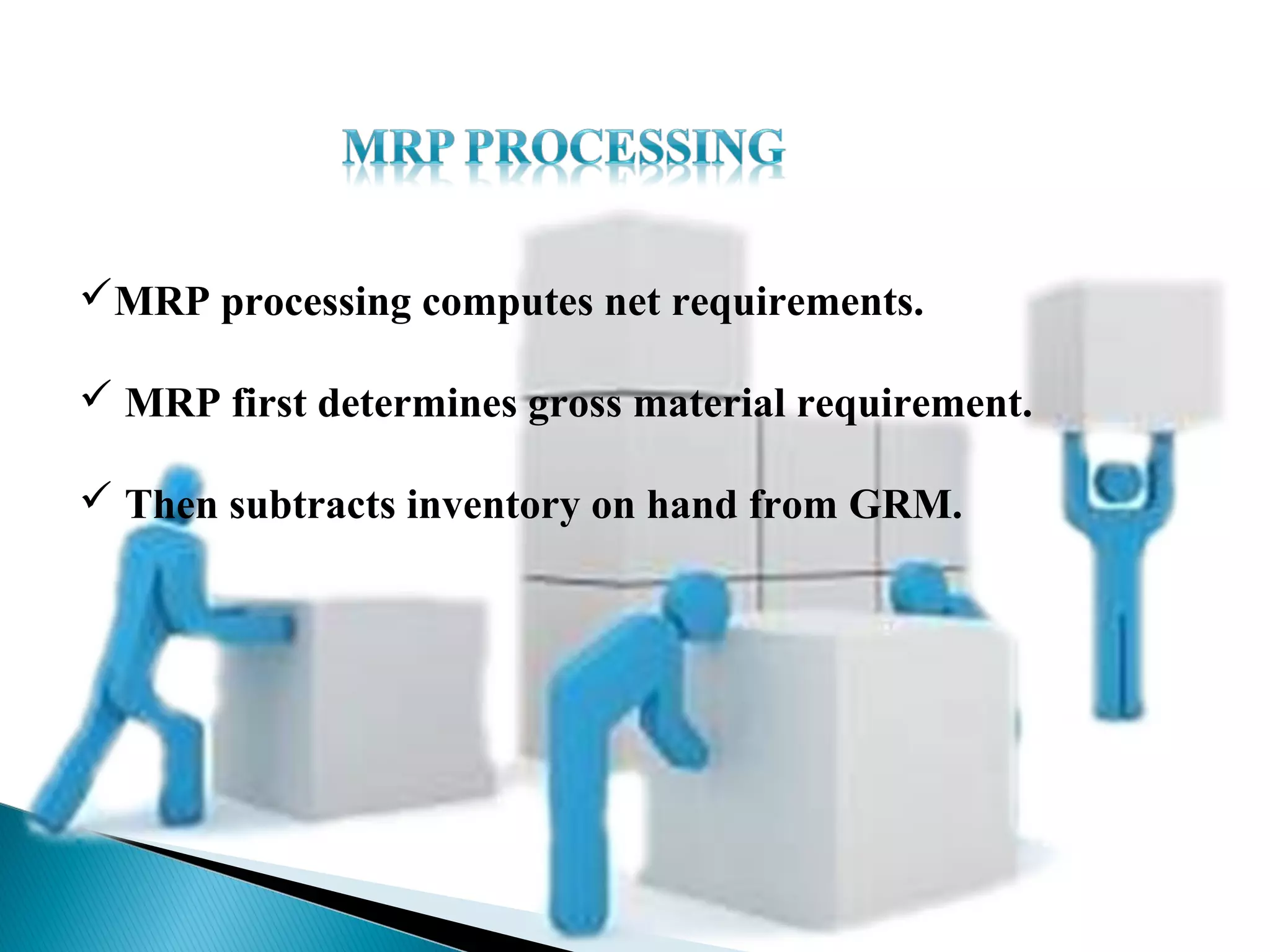 material requirement planning | PPT