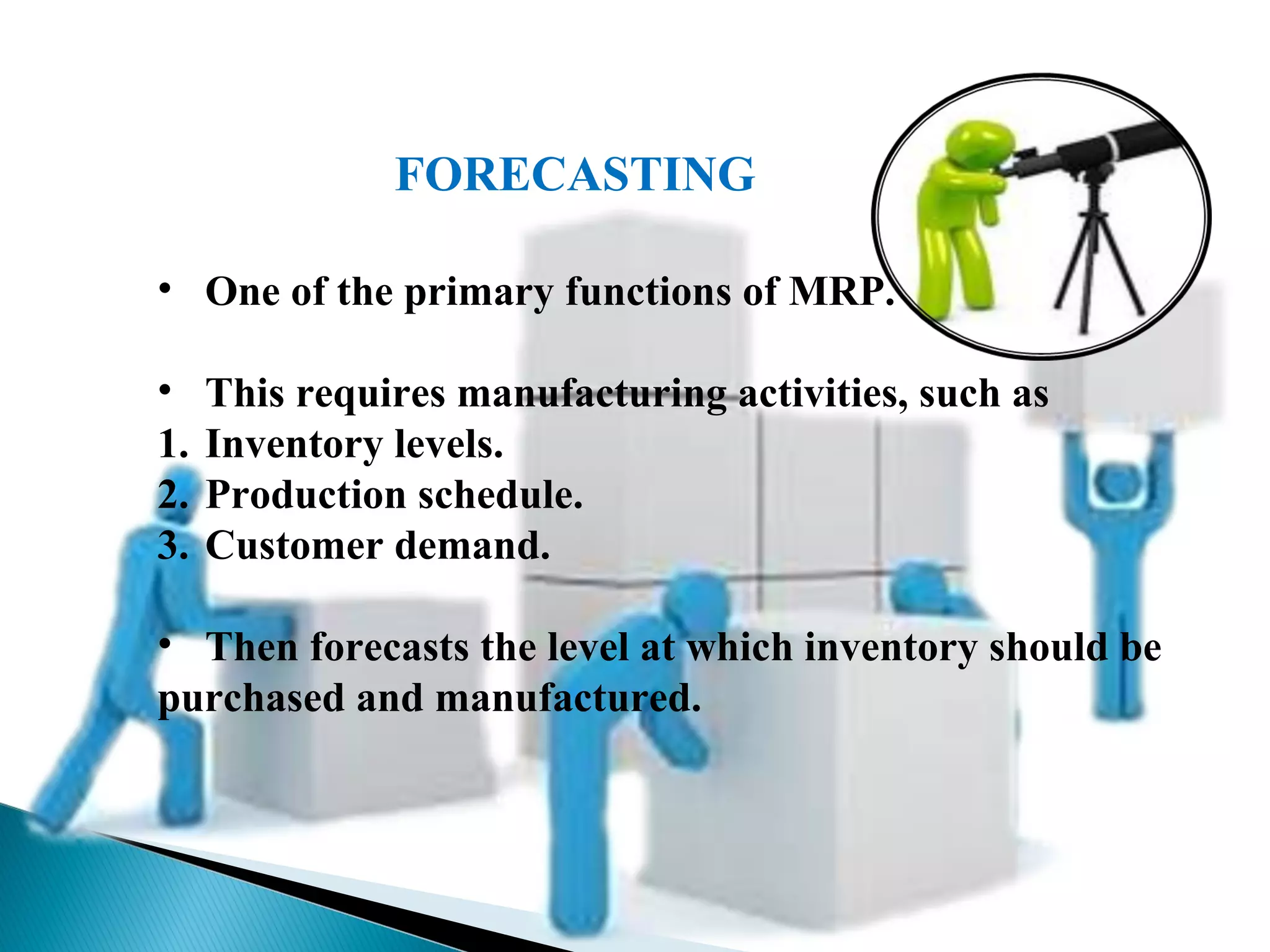 material requirement planning | PPT
