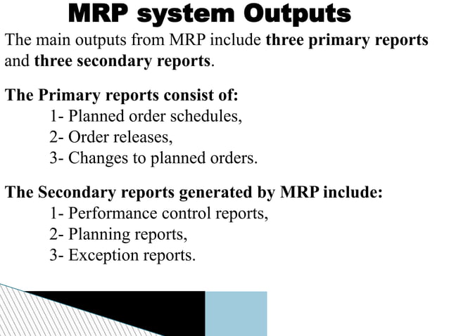 Mrp structure | PPTX