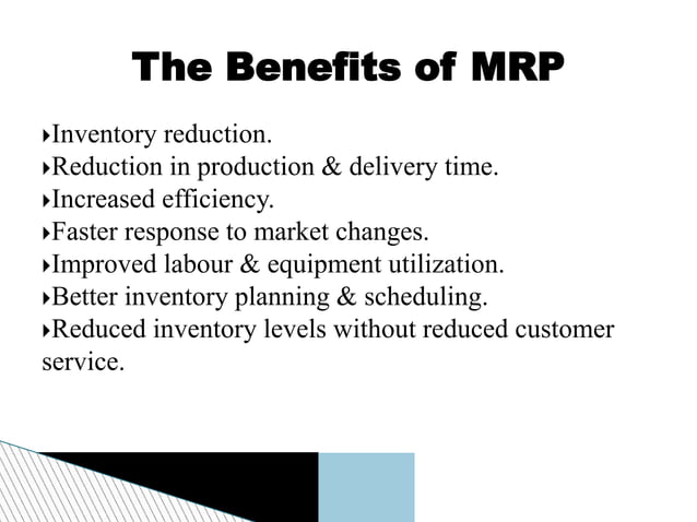 Mrp structure | PPTX