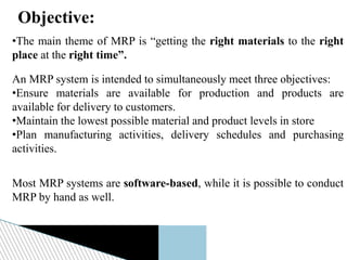 Mrp structure | PPTX