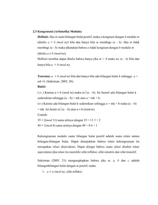 MAKALAH - PENERAPAN FUNGSI TRANSPOSISI MODULO PADA PENCARIAN SUSUNAN ...