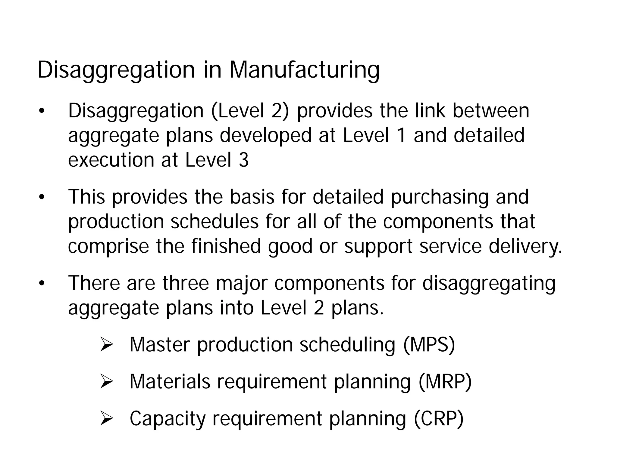 Mrp systems & scheduling | PDF