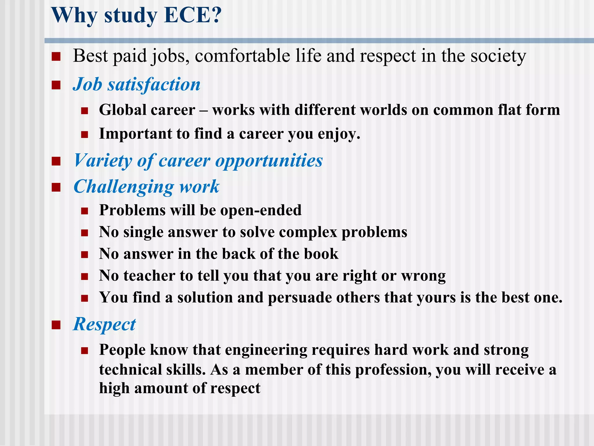 Electronics and communication engineering | PPT