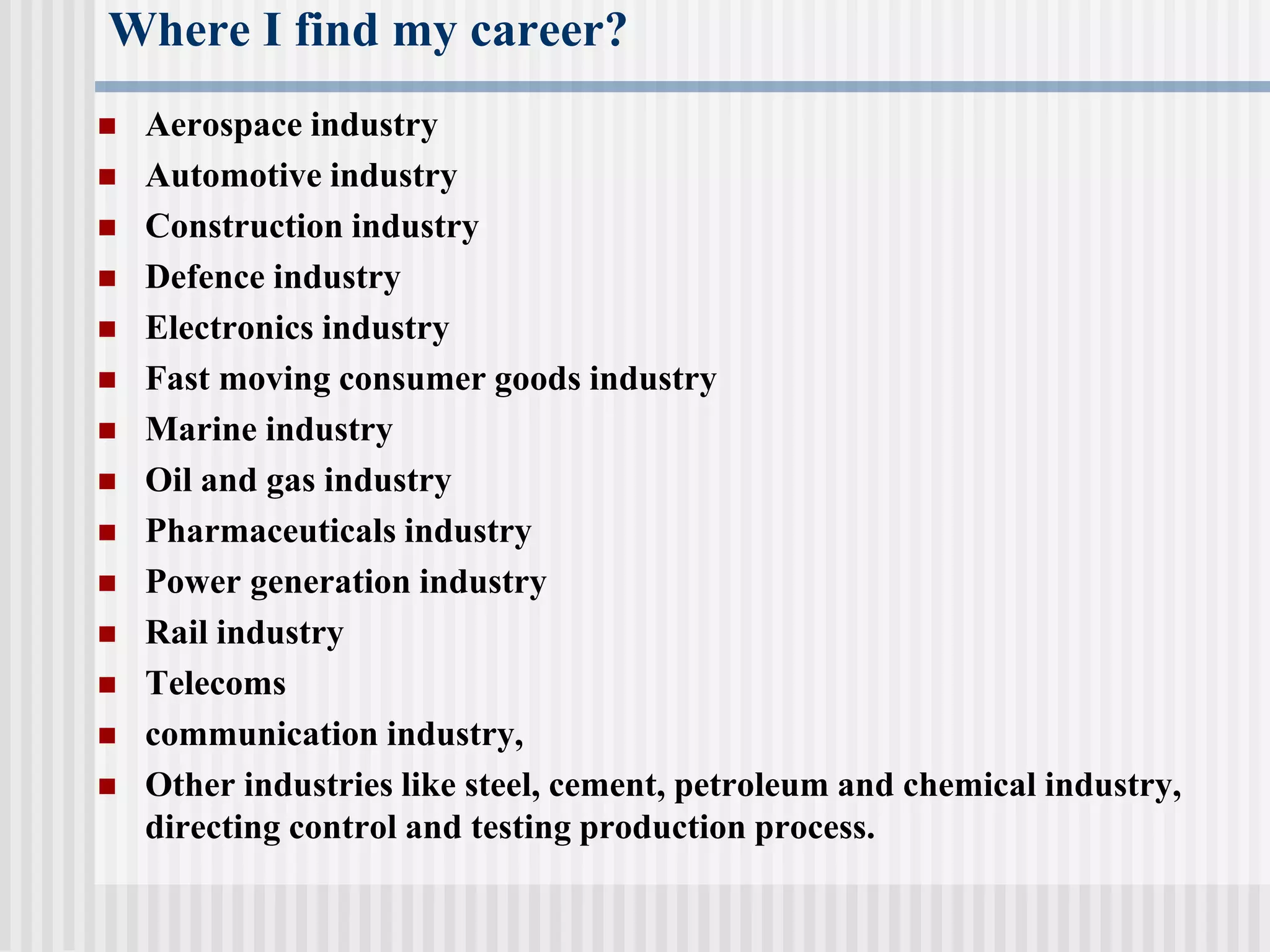 Electronics And Communication Engineering Ppt Technology Industry