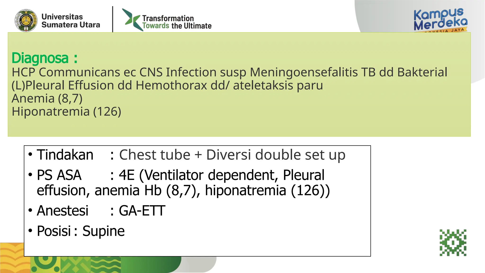 Morning report chest tube and diversion.pptx