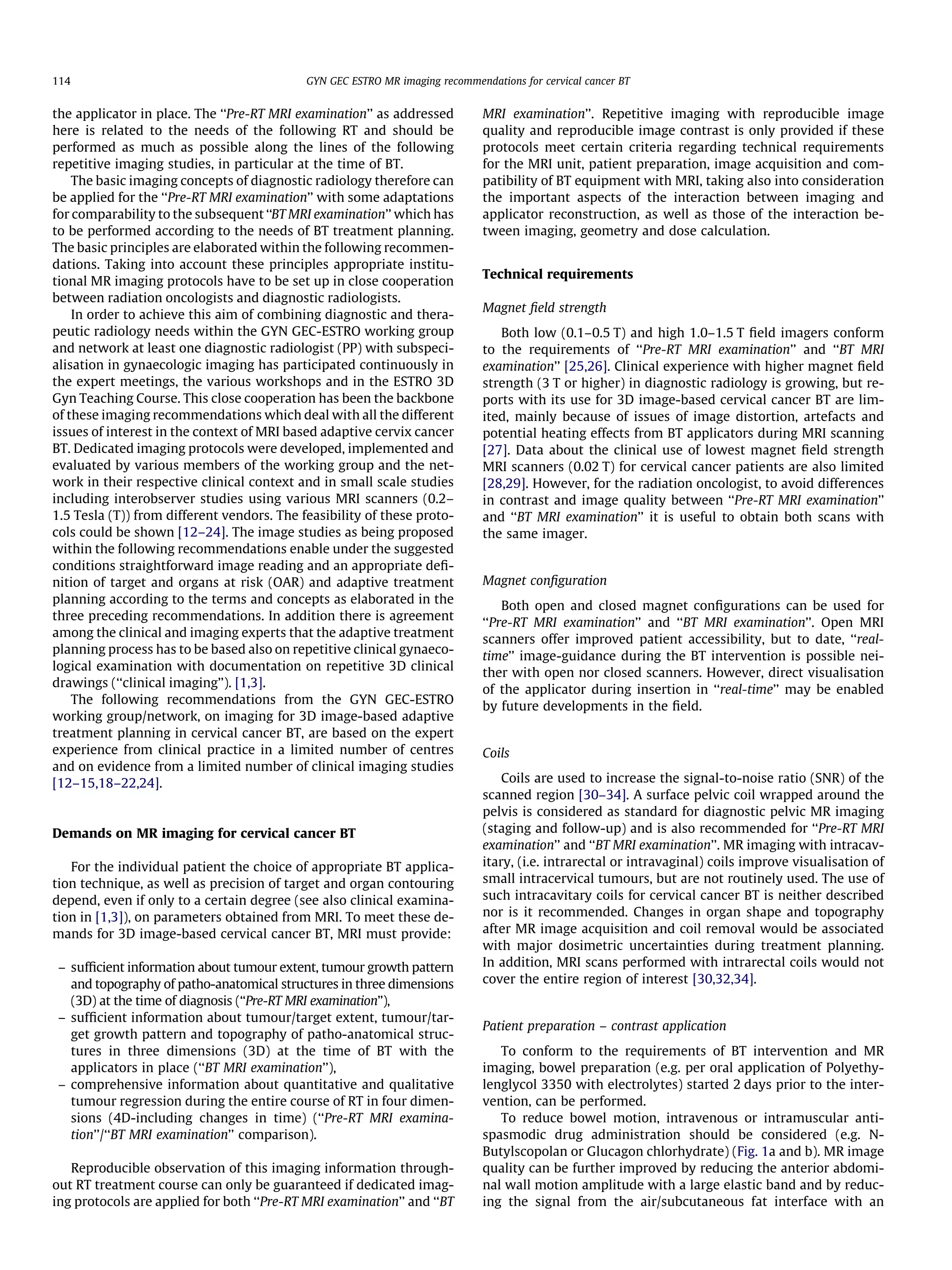MR recommendations gec-estro | PDF