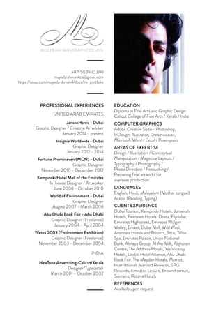 mujeeb rahman resume | PDF