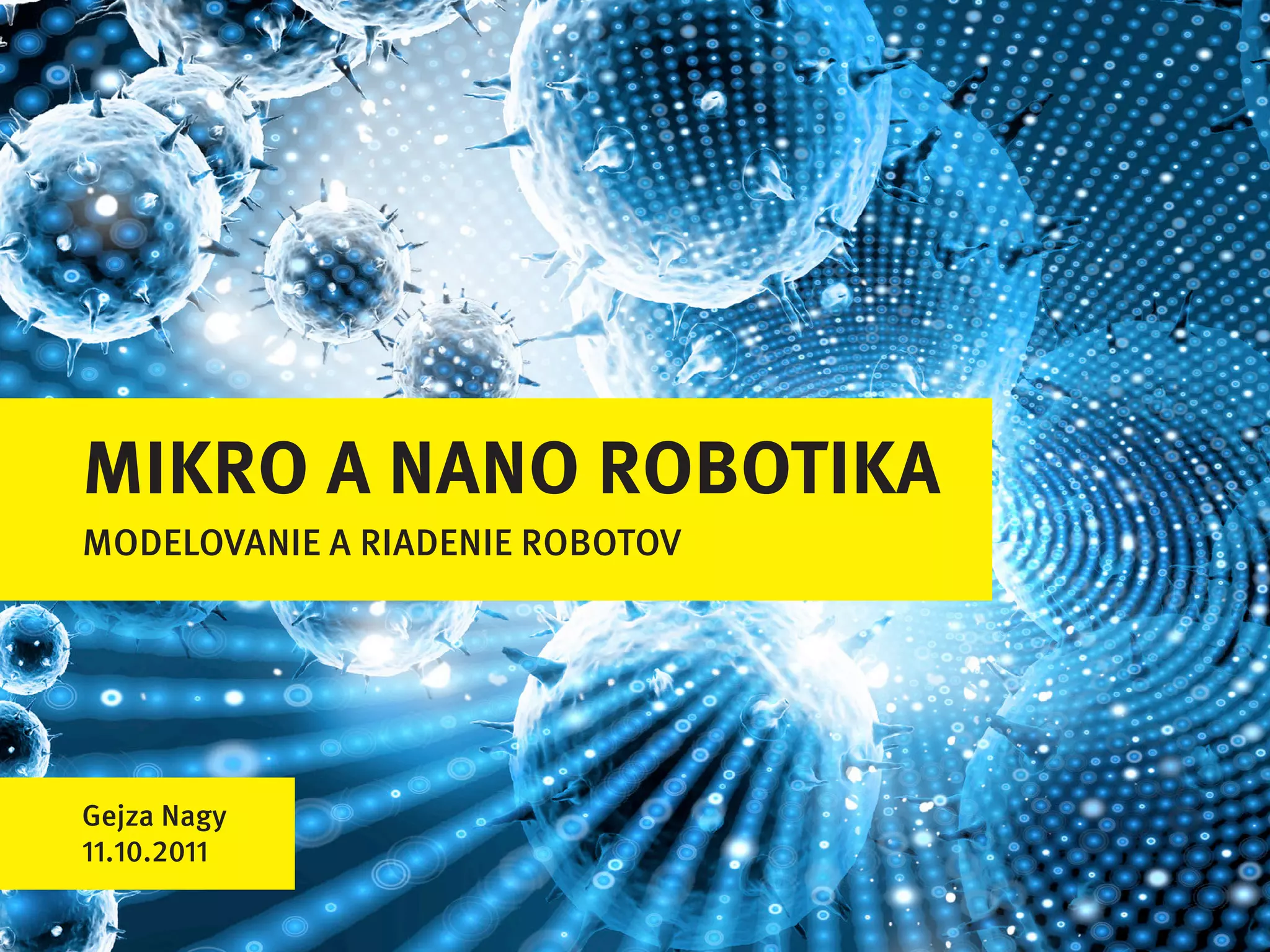 Mikro a nano robotika | PDF