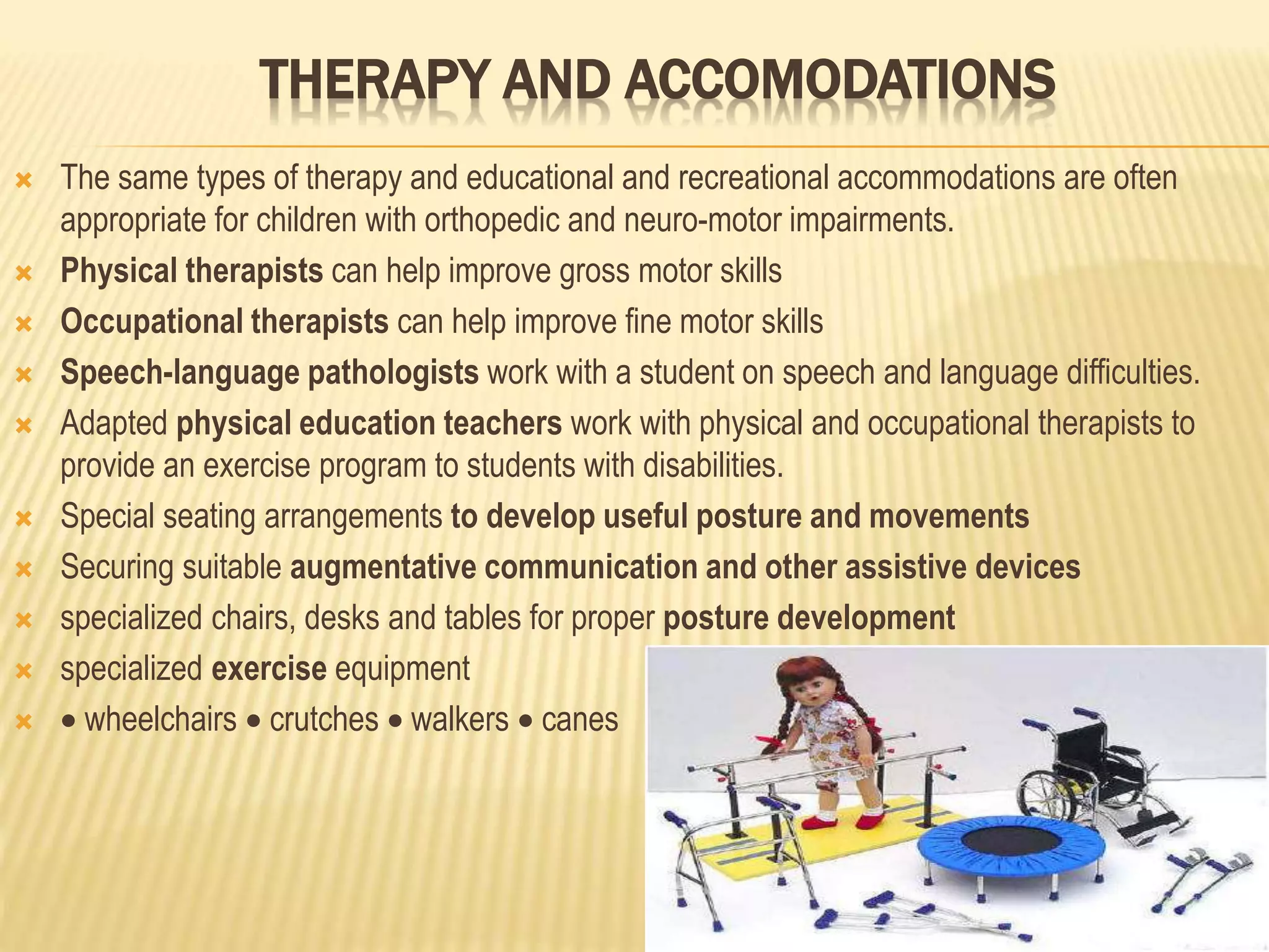 Orthopedic impairment | PPTX