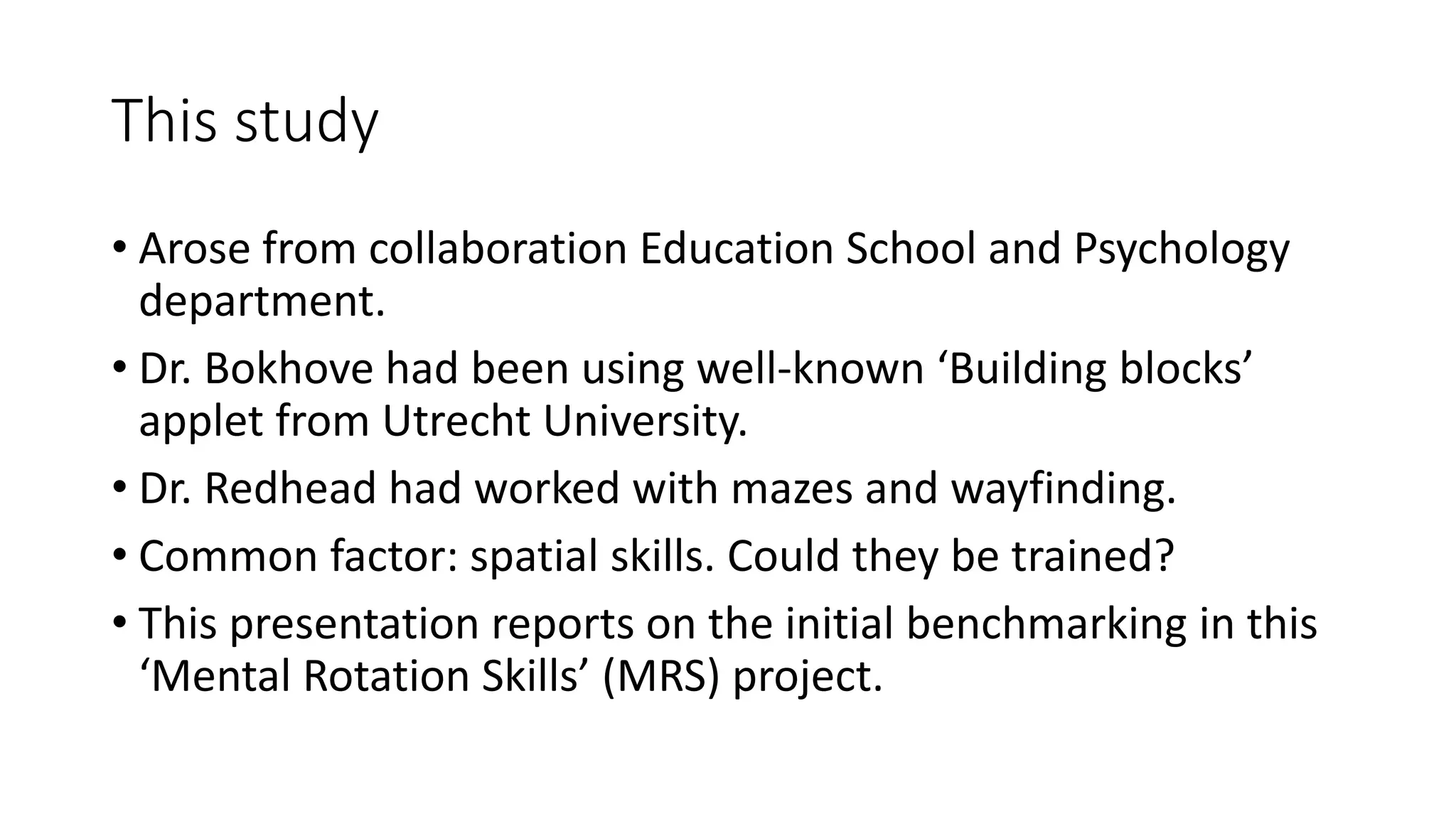 Mental Rotation Skills | PPTX