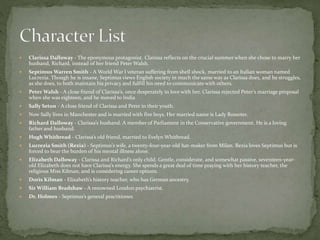 Mrs. dalloway | PPTX