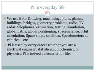 Pi | PPTX | Physics | Science
