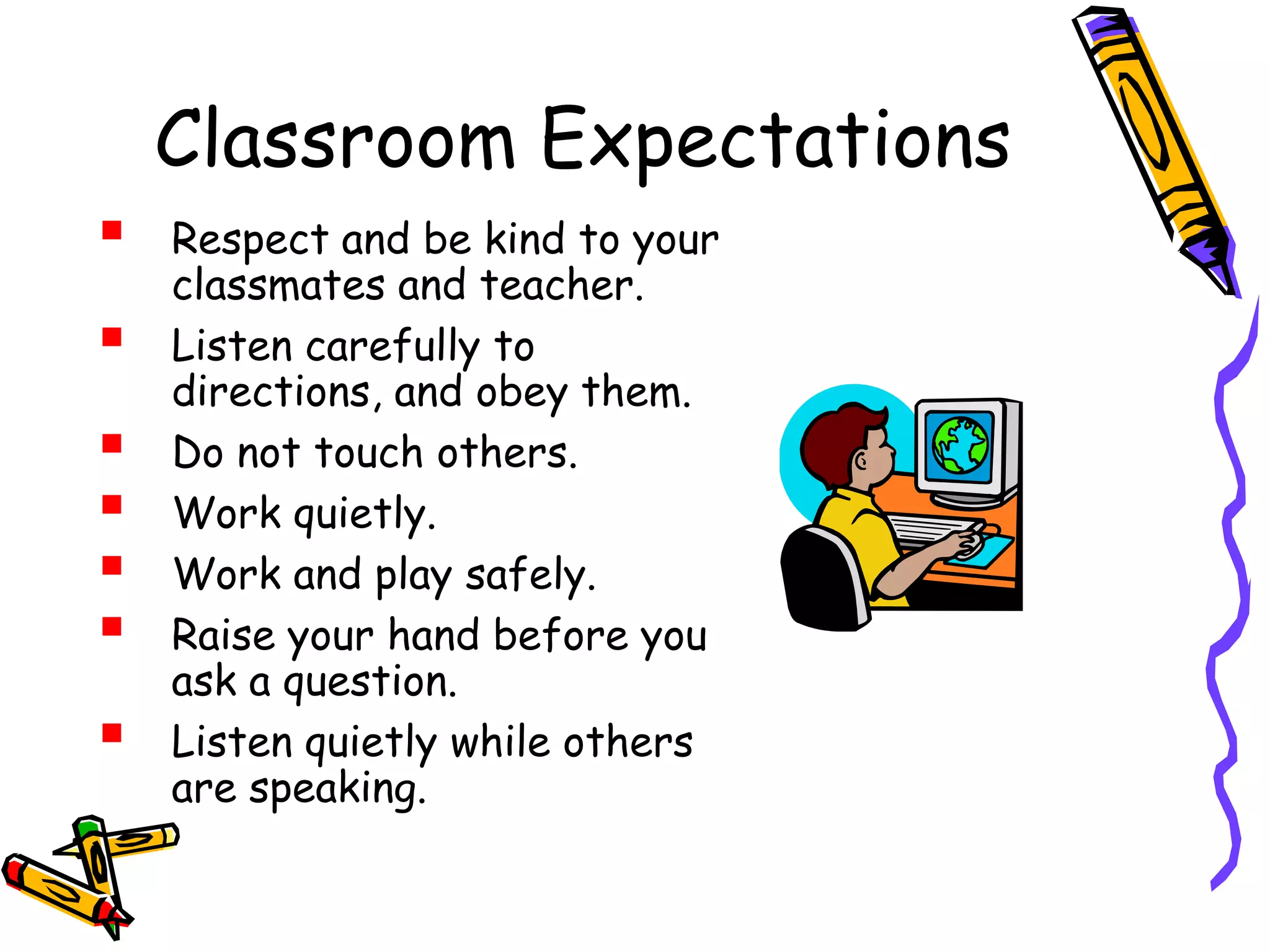 Mrs. culver's classroom rules (2) | PPT